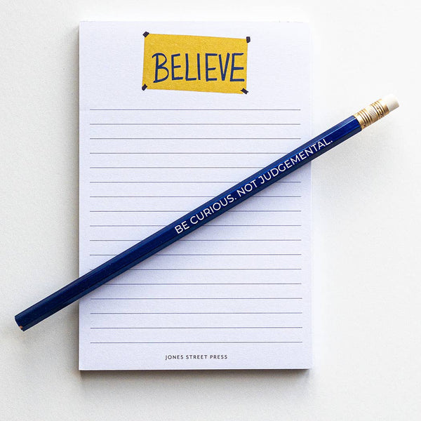 Jones Street Press - Believe Ted Lasso Inspired Pop Culture Lined Note
