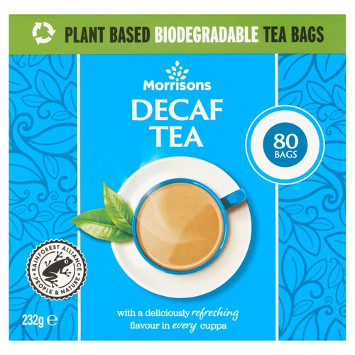 Morrisons Decaf Tea 232g - 80 Bags
