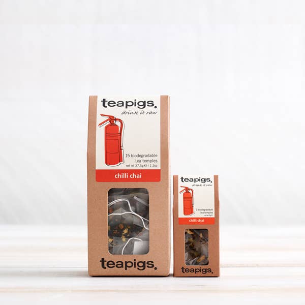 teapigs - Chilli Chai Tea- 15 temples