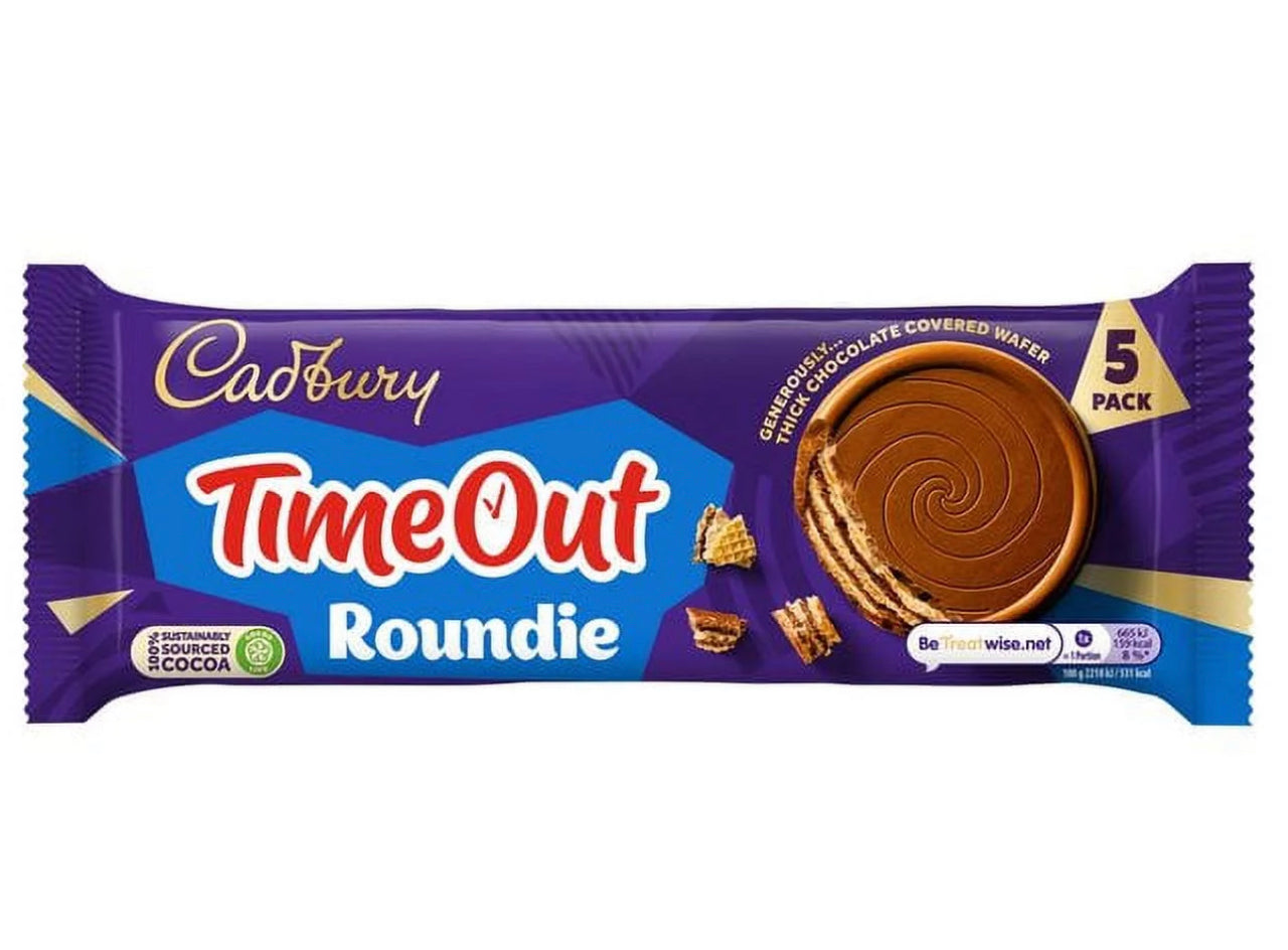 Cadbury - TimeOut Roundie 150g - 5 Pack