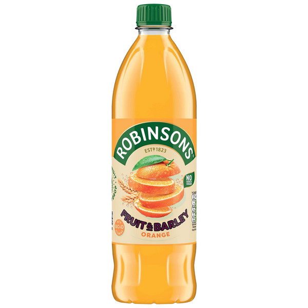 Robinsons Fruit & Barley Orange Concentrate NAS. 1 Litre