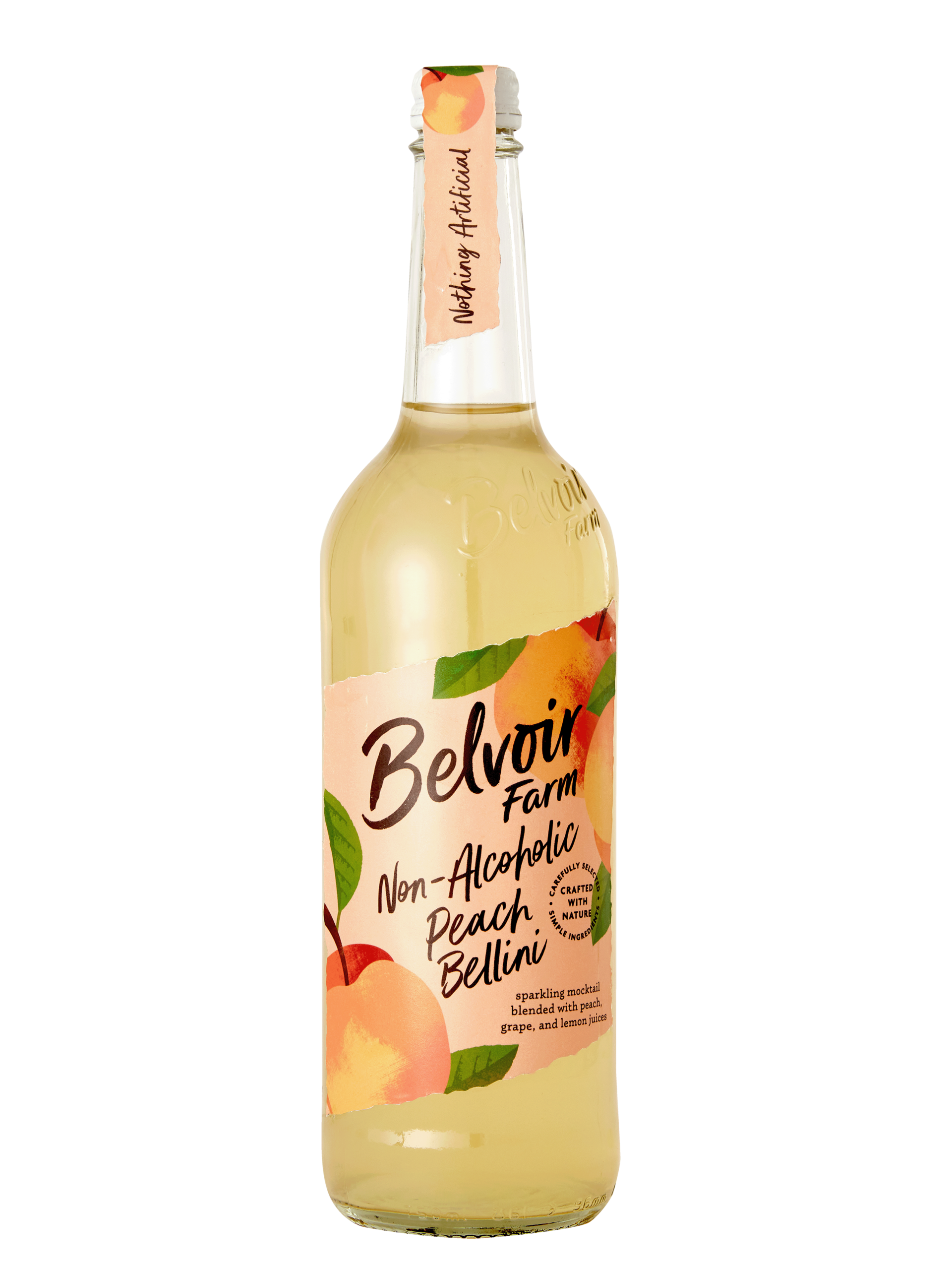Belvoir Non Alcoholic Peach Bellini 750ml
