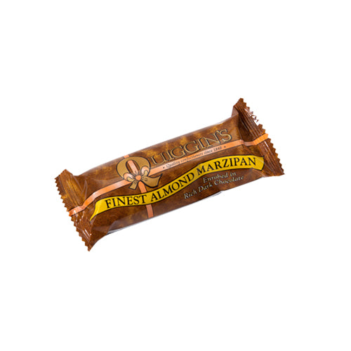 Quiggins Dark Chocolate Almond Marzipan Bar For Christmas 50g