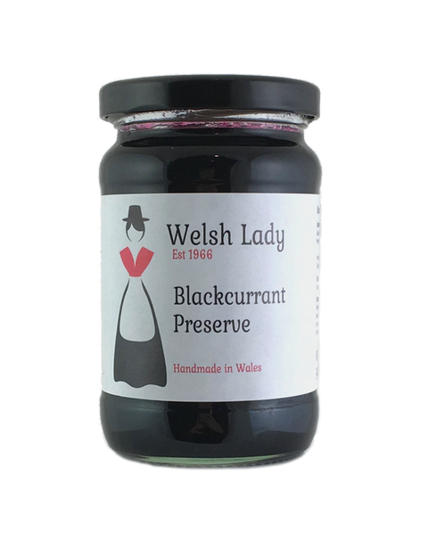 Welsh Lady Blackcurrant Preserves 340g