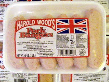 Frozen Pork Burgers | English Style Pork Bangers | Goodwoods British Market